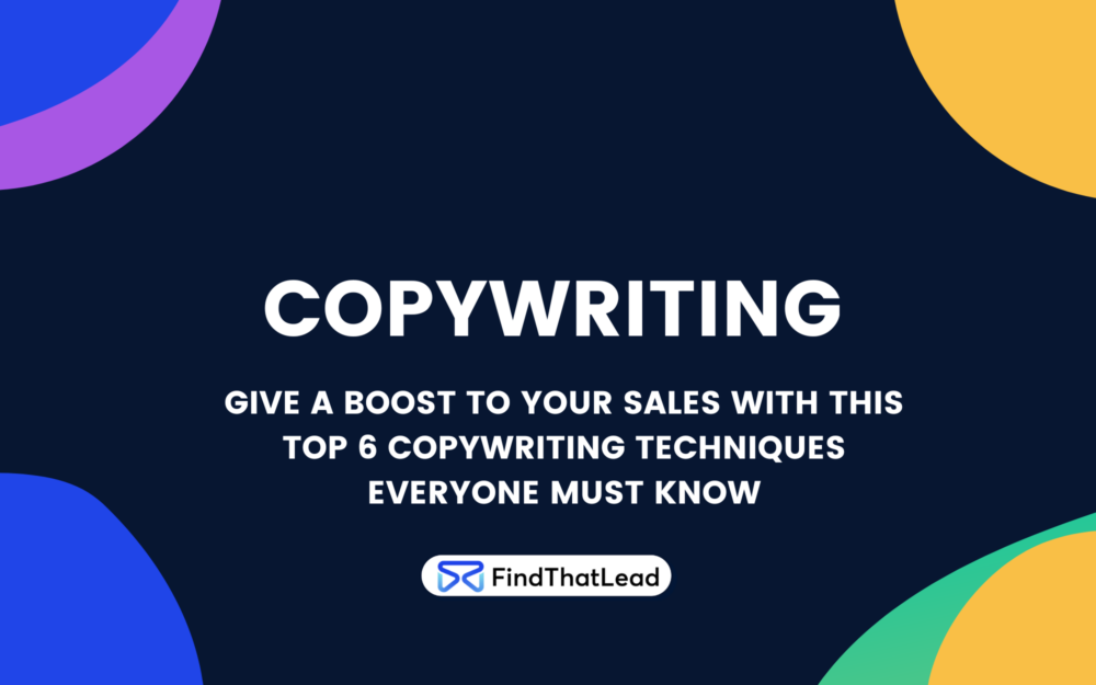 6 Copywriting Techniques to Boost your Sales - Blog FTL